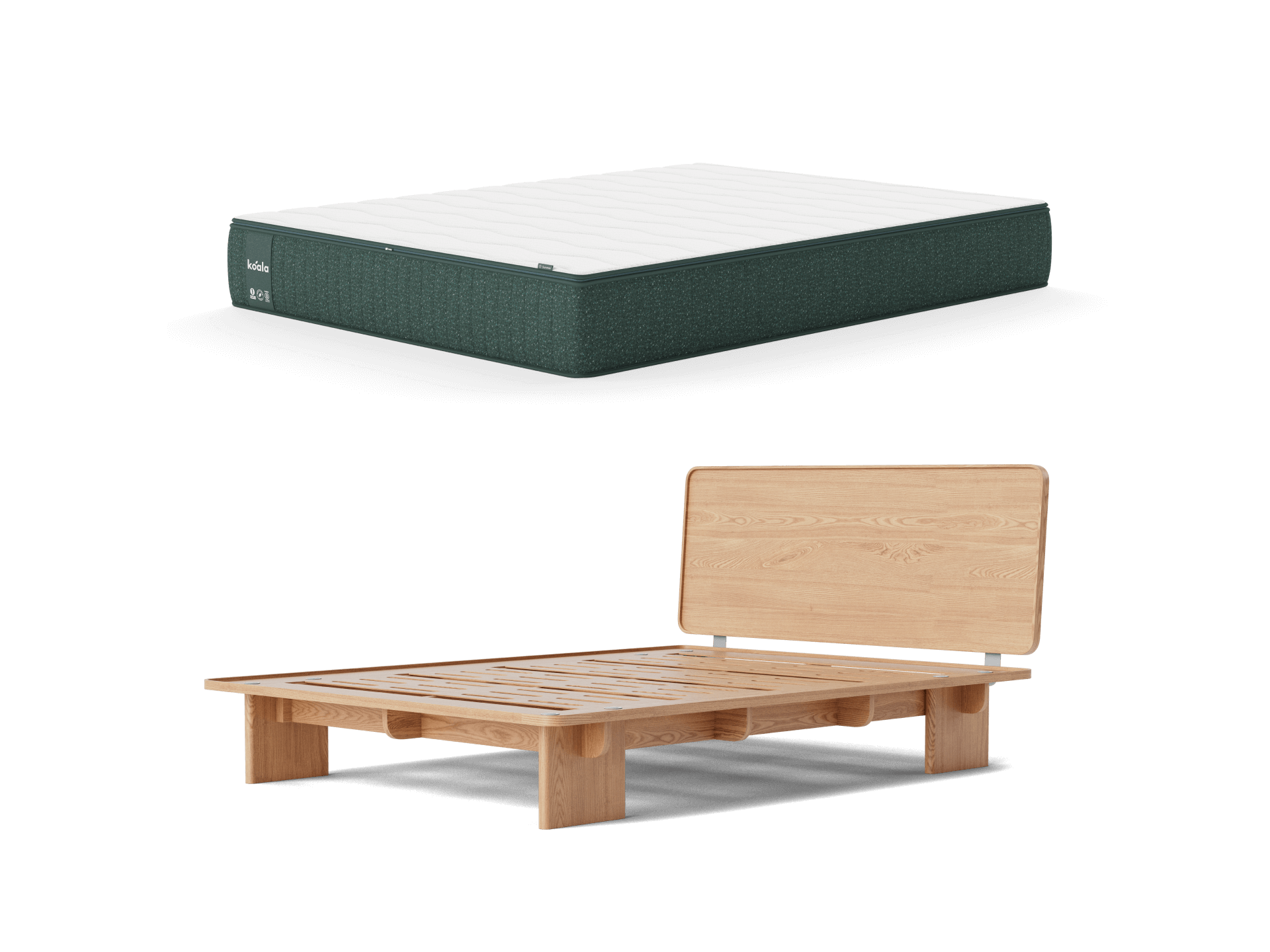 The Koala Plus Mattress & Kirribilli Bed Base Bundle | Koala Bedroom ...